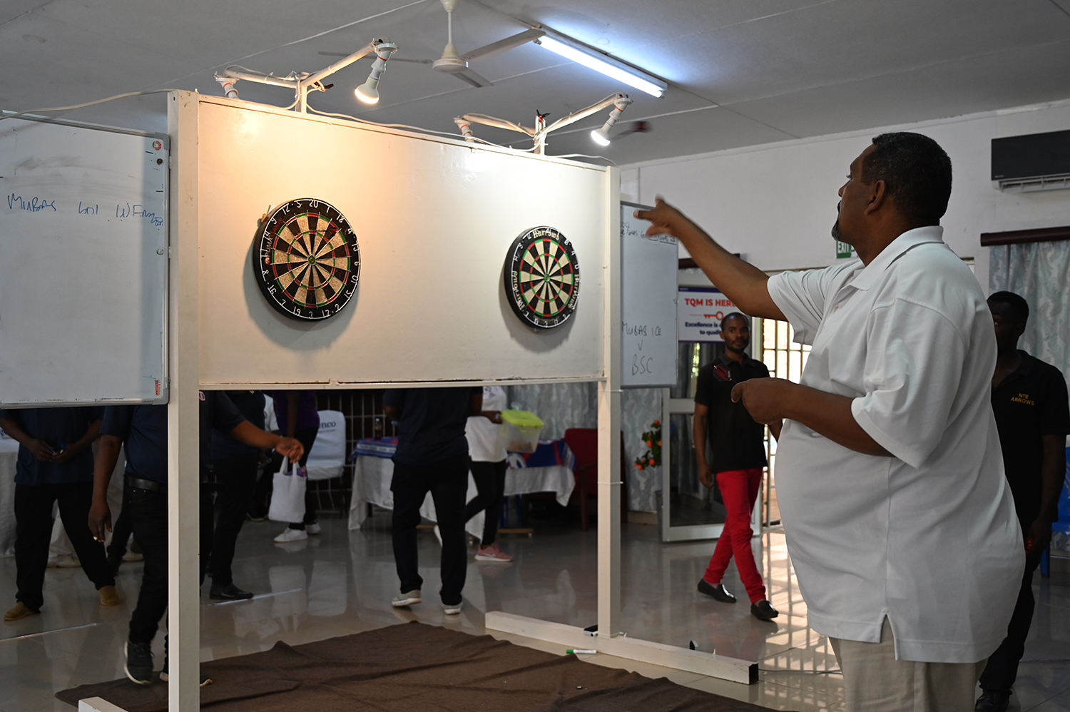 TEAMS BATTLE IT OUT IN EGENCO DOUBLES DARTS TOURNAMENT FINALS ...